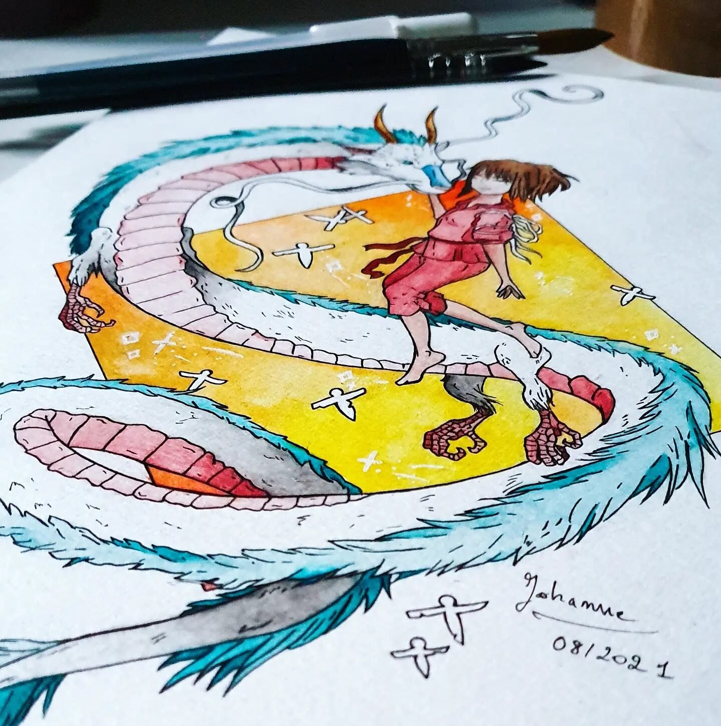 Drawing blog of HappyJo Drawings - various techniques and themes